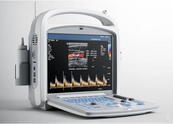 2 Probe Connectors Color Doppler Machine With High Resolution CFM, PDI ...