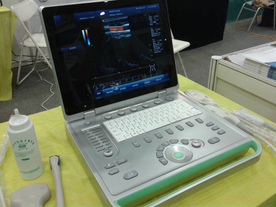 3D Laptop Ultrasound Scanner Color Doppler Machine With Large Volume ...