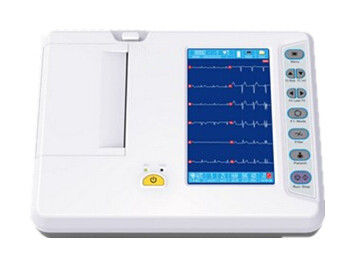 Medical Portable 12 Lead Ecg Monitoring System 6 Channel With 6 Languages