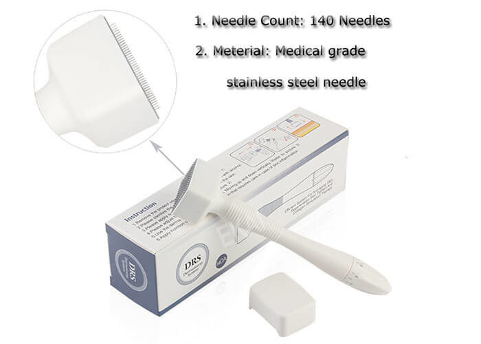 Adjustable DRS 140 Needles Derma Stamp Microneedle Therapy For Acne ...
