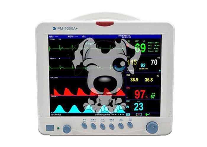 5 Parameter Patient Monitor Pet Use Multi Parameter Monitoring System ...