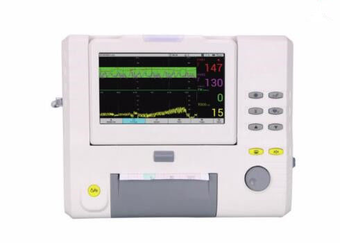 10.2" Display Screen Multiparameter Patient Monitor Fetal Monitor Light ...