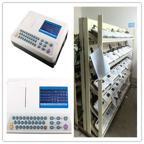 3 Channel , Manual / Auto / Analysis / Storage ECG Monitoring System ...