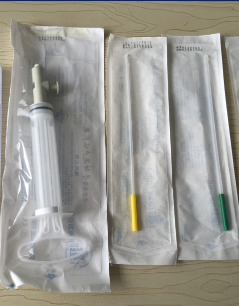 Single Valved Manual Vaccum Syringe MVA Kit For Abortion Within 10 Weeks