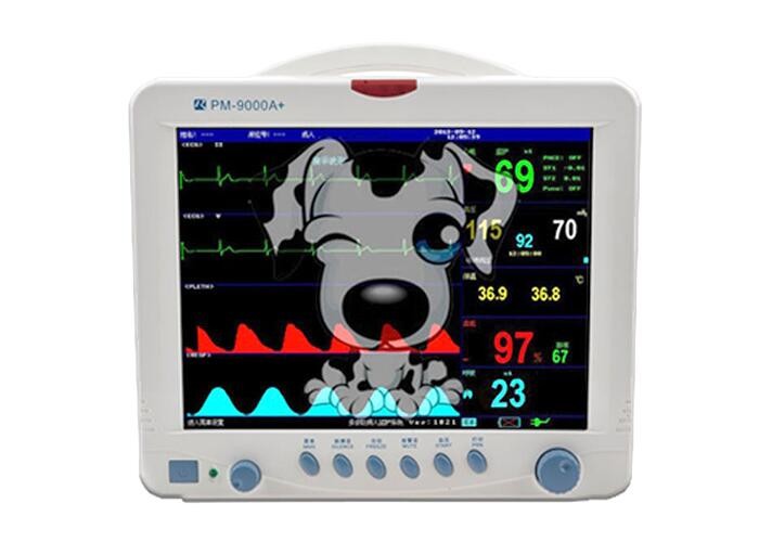 5 Parameter Patient Monitor Pet Use Multi Parameter Monitoring System ...