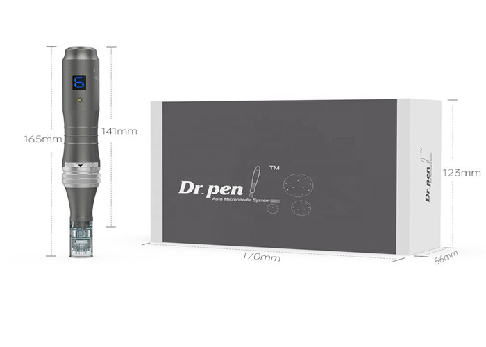 Electric 6 Speeds Micro Needling Pen with Digital Screen Display 0-2 ...